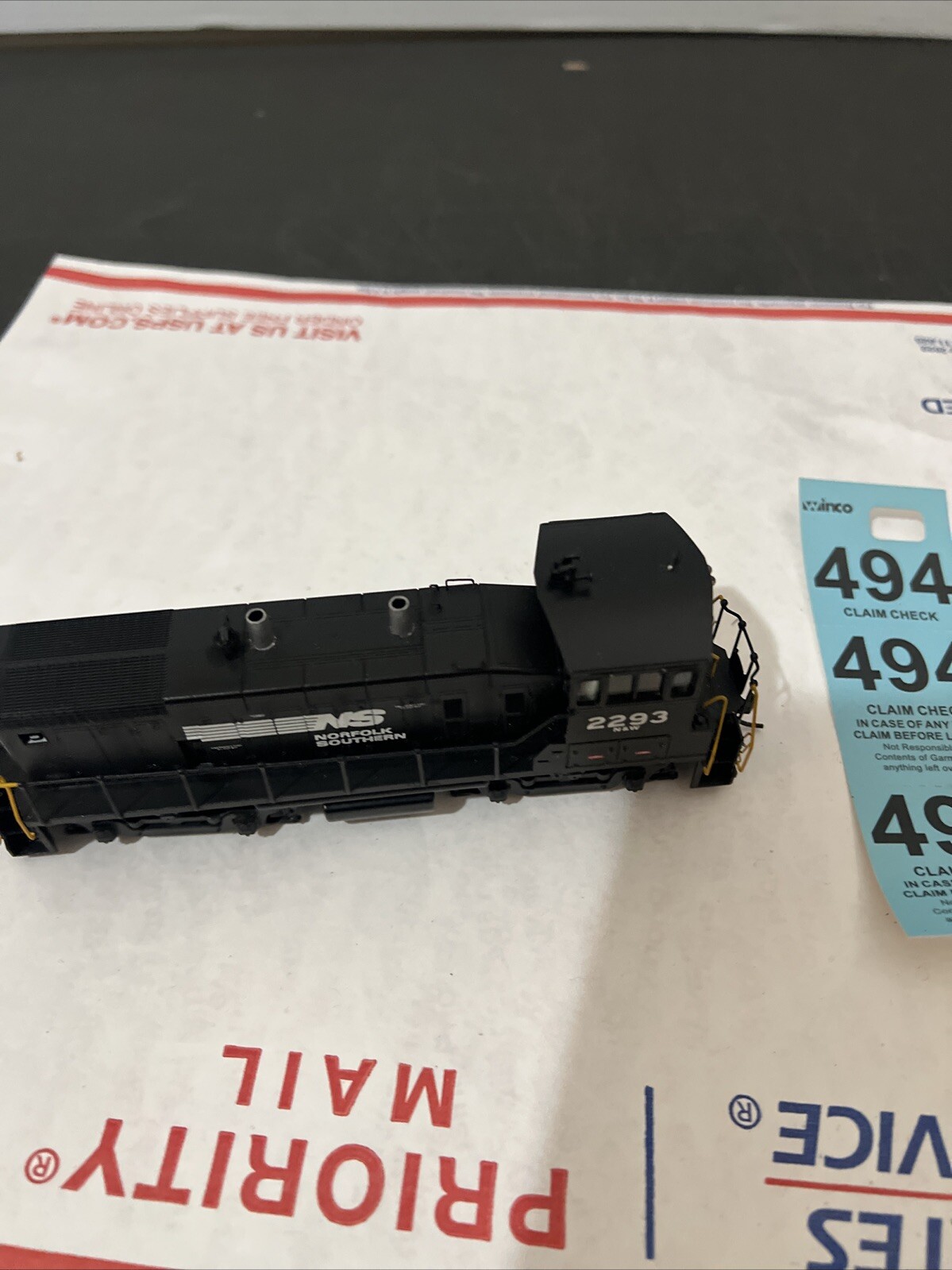 Athearn 3904 SW1500 Switcher Norfolk Southern #2293 N&W HO Train Engine ...