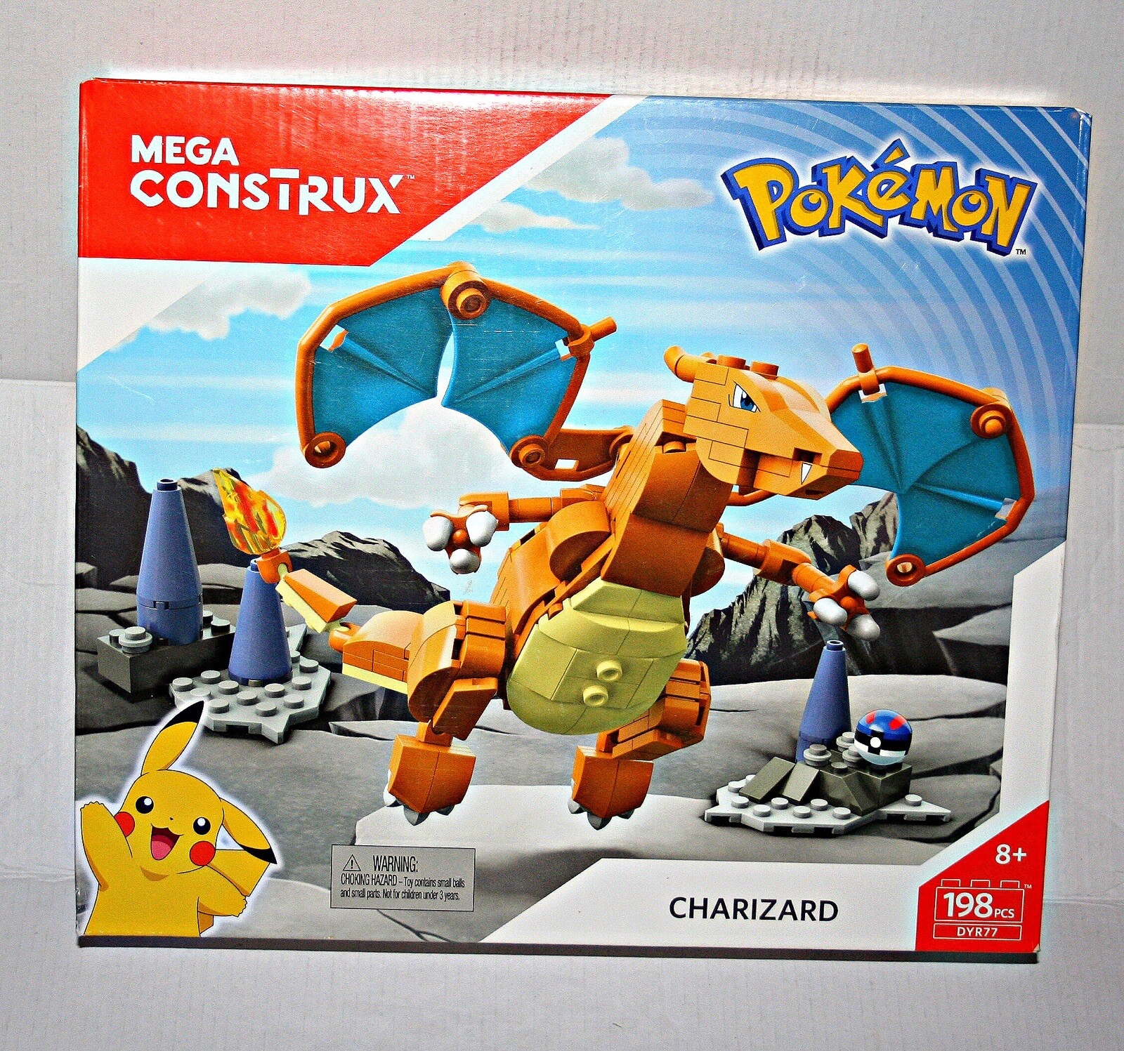 Mattel+DYR77+Mega+Construx+Pokemon+Charizard+Buildable+Figure for sale online | eBay