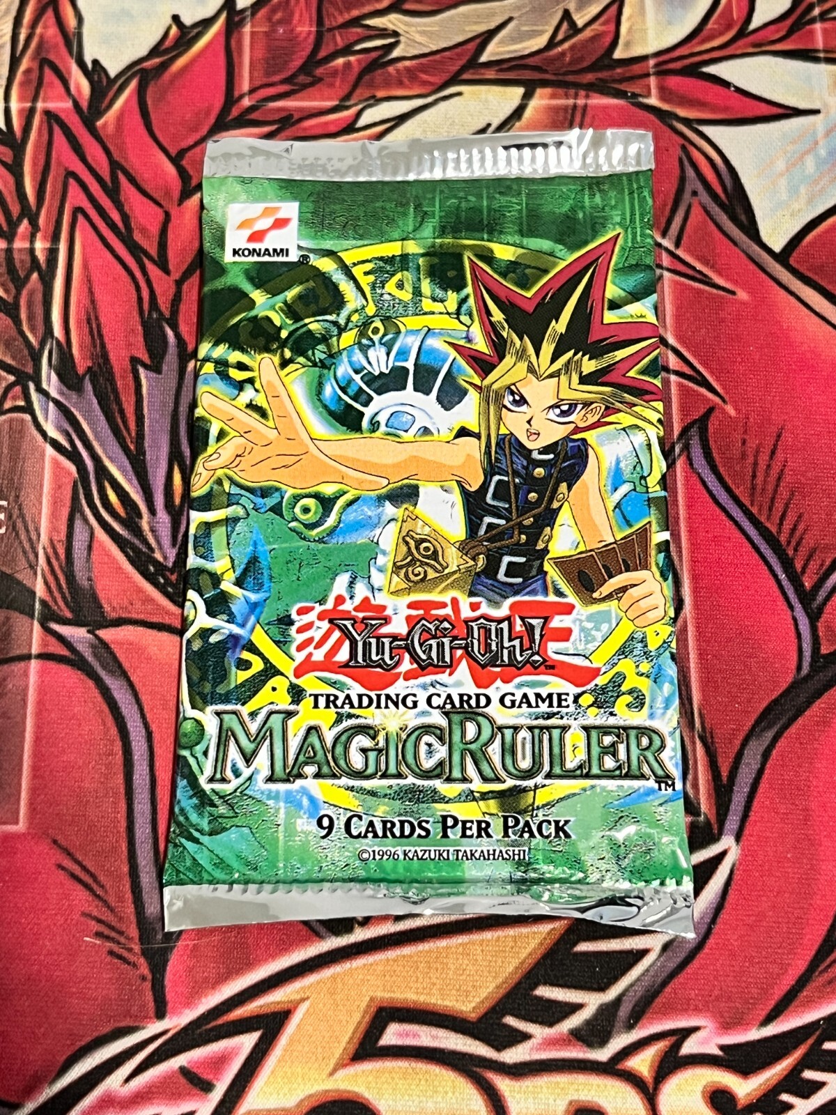 Konami YuGiOh Magic Ruler Unlimited Booster Pack #1, Factory Sealed ...