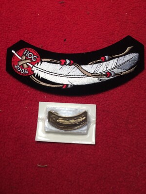 Harley Owners Group 2005 HOG Feather Patch & Pin - Never Used!! | eBay