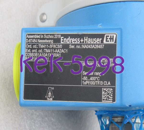 1PC Neu E+H temperature switch TM411-3F8C3/0 TM411-AA2AC1 Endeshaus L ...