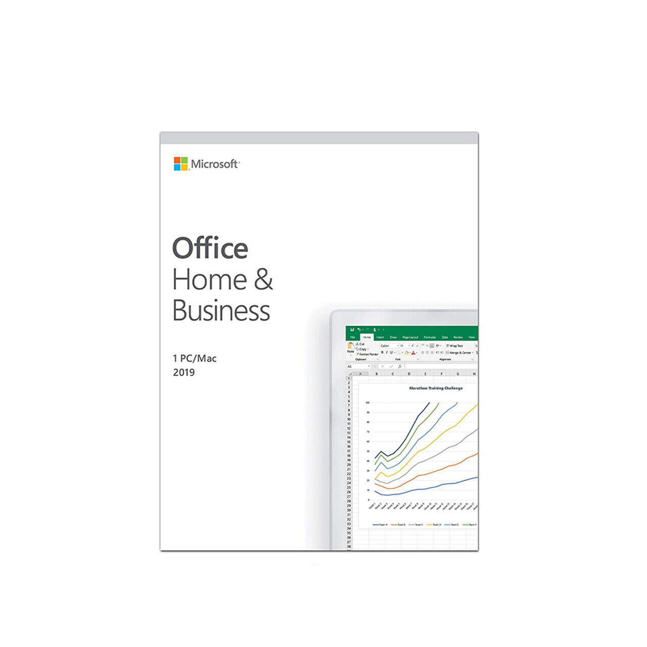 Microsoft Office Home and Business 2019 1 User PC/Mac (T5D-03341) for ...