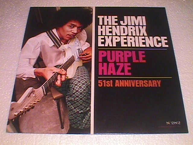 Jimi Hendrix Purple Haze Single