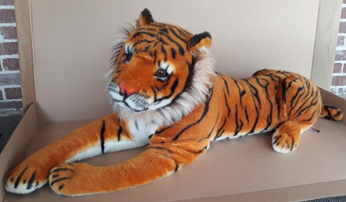 Melissa & Doug Large Bengal Tiger Plush Stuffed Animal Toy Giant 67 ...
