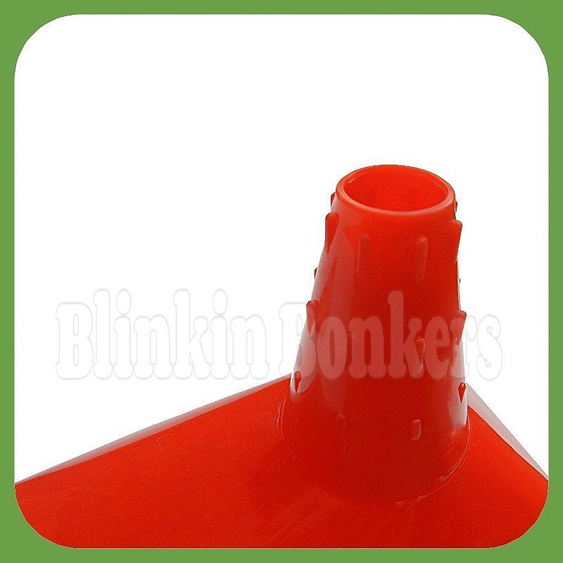 HEAVY DUTY BOX RECTANGULAR SQUARE PLASTIC FUNNEL SPOUT OIL FUEL PETROL ...