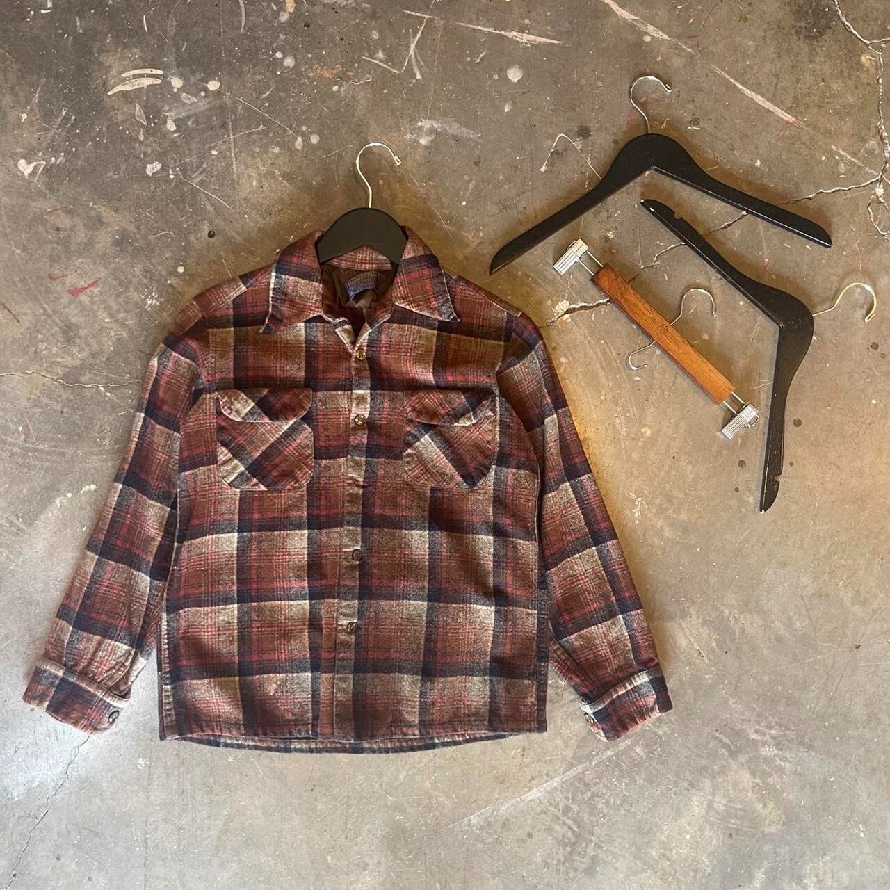 1950’s Pendleton Wool Button Up Flannel - Gem