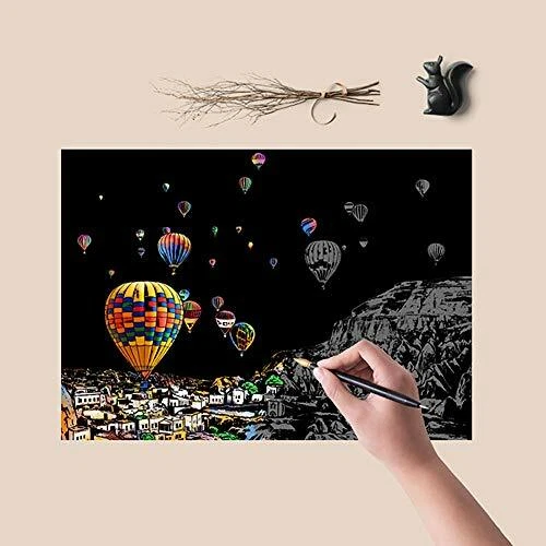 Scratch Art Landscape