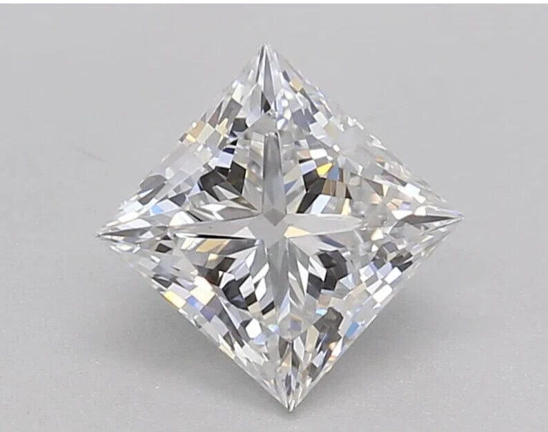 Princess Cut 2 mm to 5 mm Princess Cut Lab Diamond Loose For Engagement ...