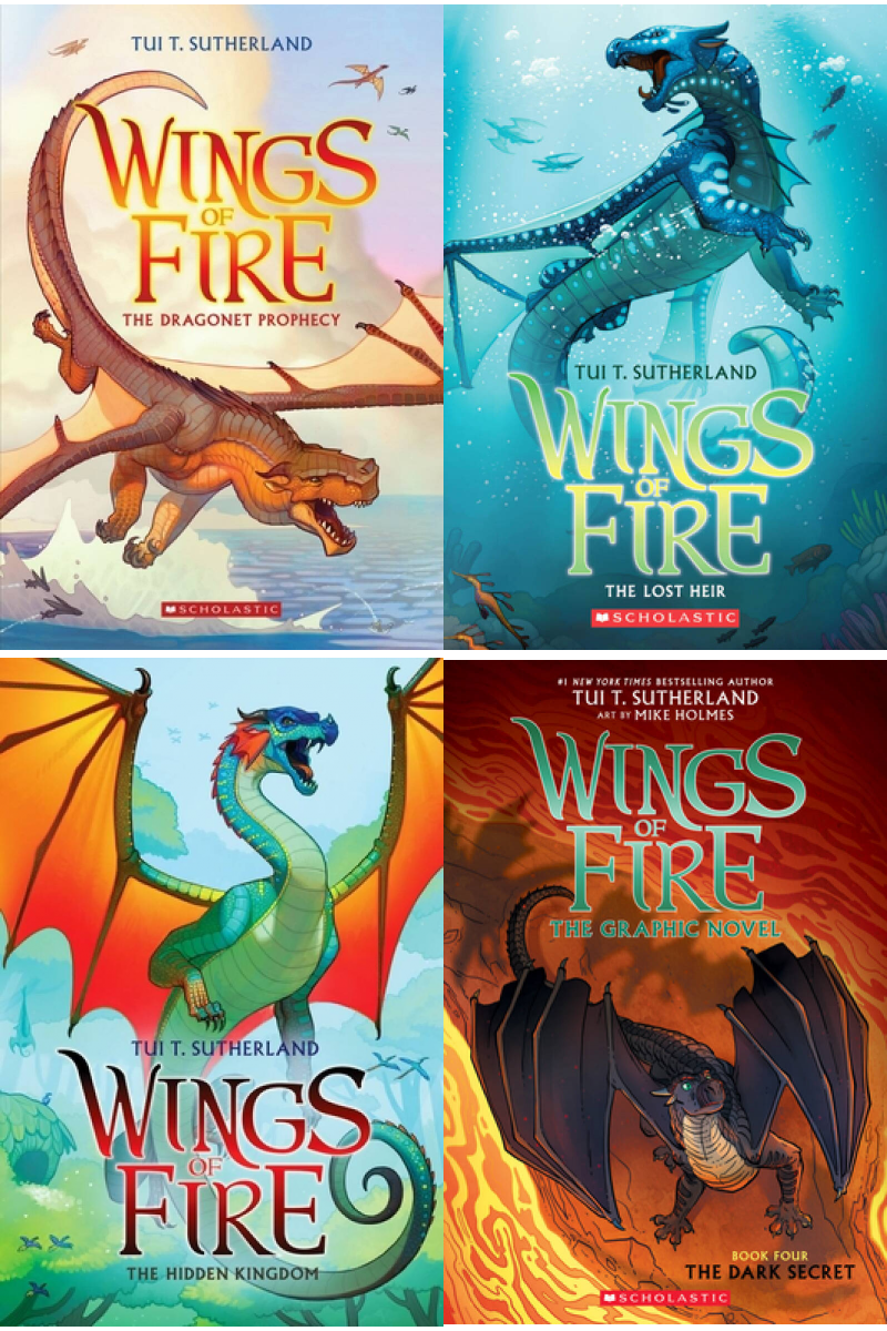 Wings of Fire Graphic Novel Series All 4 Books in Paperback ...