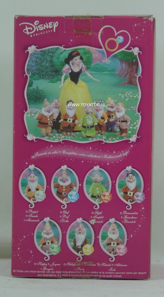 Disney Snow White snowwhite Happy one of the seven dwarfs made by Simba ...