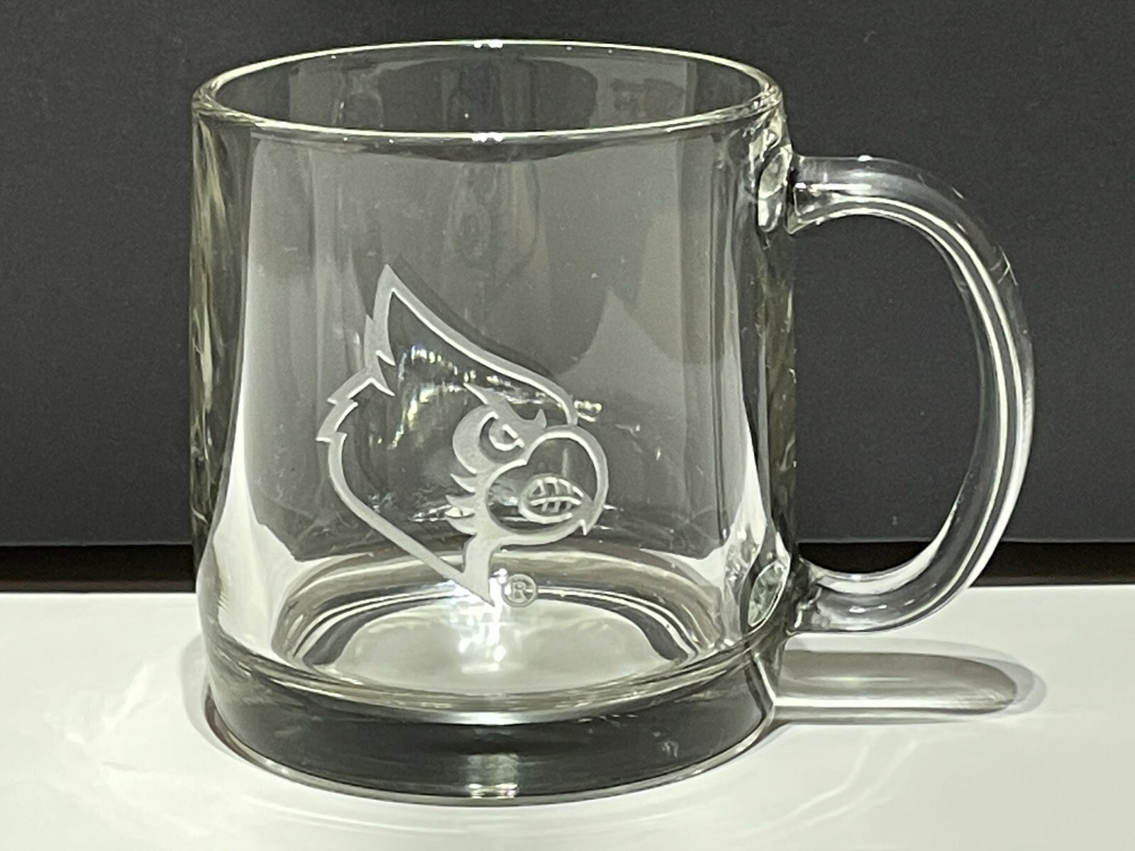 University of Louisville Cardinals Etched Clear Glass Mug | eBay