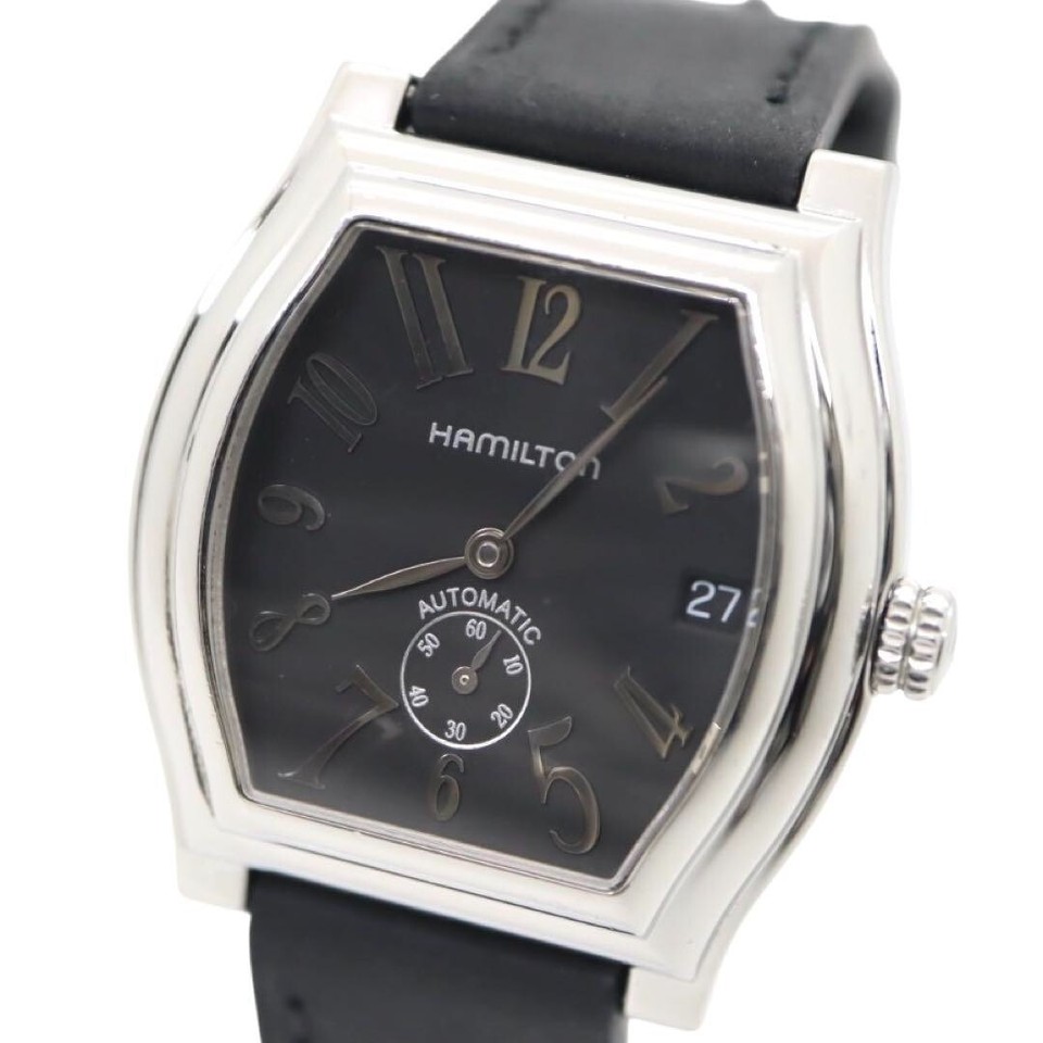 Hamilton Dodson H274150 Self-Winding Automatic Watch Black From Japan ...