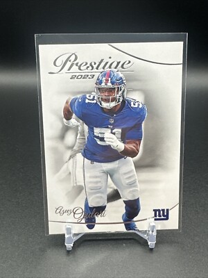 Azeez Ojulari 2023 Panini Prestige Football Card Base #215 New York ...
