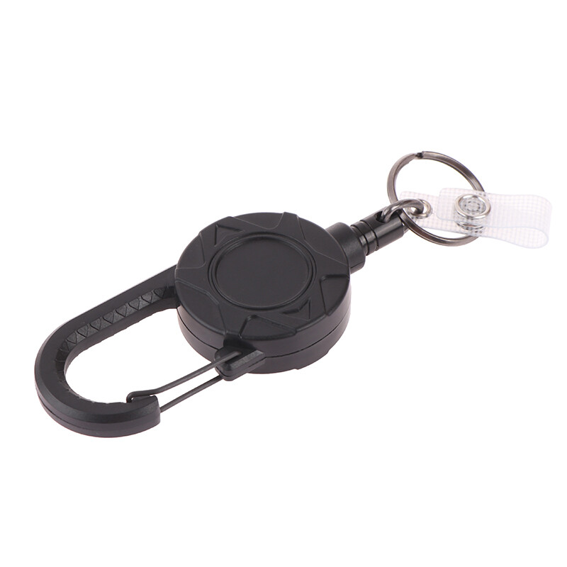 Magnetic Keychain Sporty Retractable Key Ring Anti Lost Yoyo Ski Pass ...