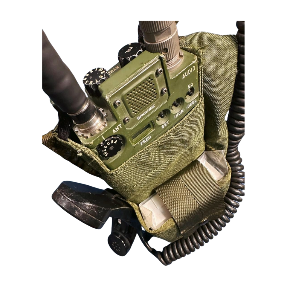 Magnavox AN/PRC-126 US Military Radio 1986 Antenna Handset Full Set ...