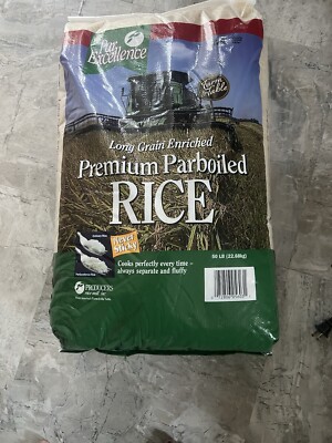 Par Excellence Premium Parboiled Rice 50 Lb | eBay