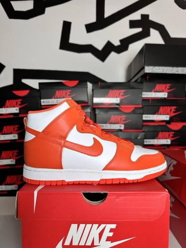 Brand New GS Nike Dunk High Syracuse Orange Size 6Y Damaged Box | eBay