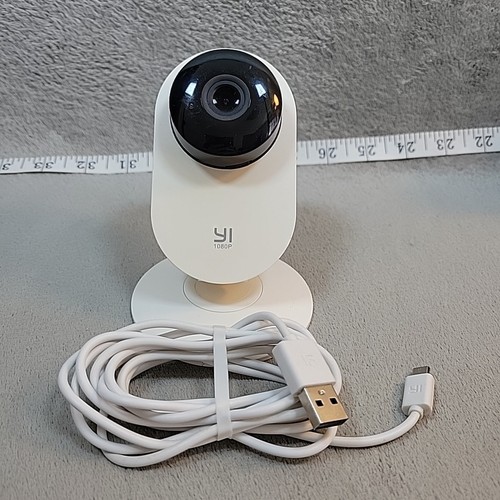 YI 1080p Smart Home Camera Indoor Security Cam Night Vision w/ Cable ...