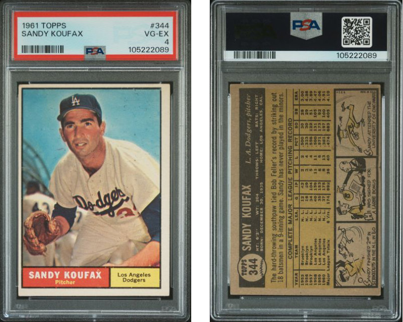 1961 Topps Baseball Complete Set w/18 Key Cards Graded | eBay