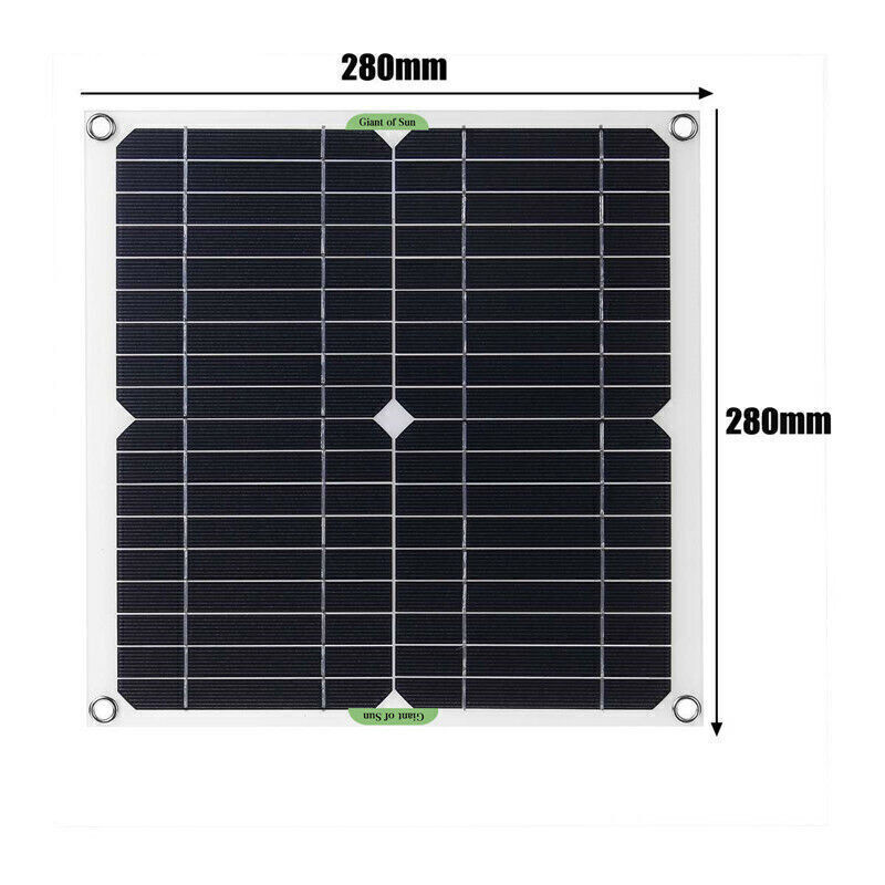 4000W 6000W Complete Solar Panel Kit Solar Power Generator Home 110V ...