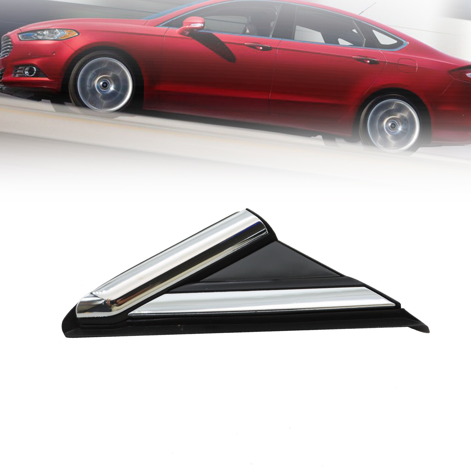 Right Side Mirror Triangle Fender Corner Molding Trim For Ford Fusion ...