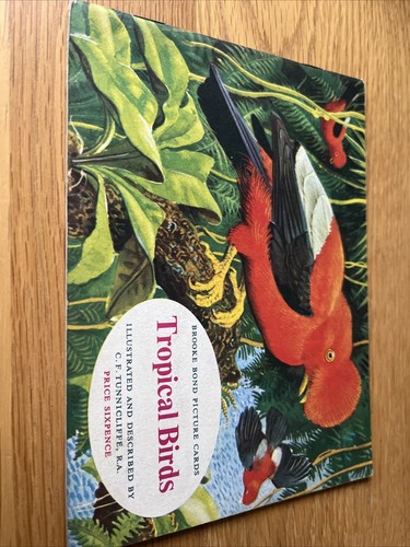 BROOKE BOND PG TIPS TEA CARDS EMPTY ALBUM - TROPICAL BIRDS | eBay UK