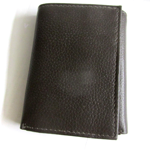 George Brown Leather Tri-Fold Wallet with Wing RFID Protected New ...