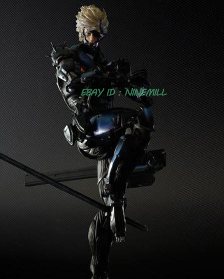 Raiden Metal Gear Solid Rising Revengeance Play Arts Kai Figure Square ...