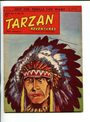 TARZAN ADVENTURES--VOL9 #4-1959-EDGAR RICE BURROUGHS JOHN CELARDO ART-fn | eBay