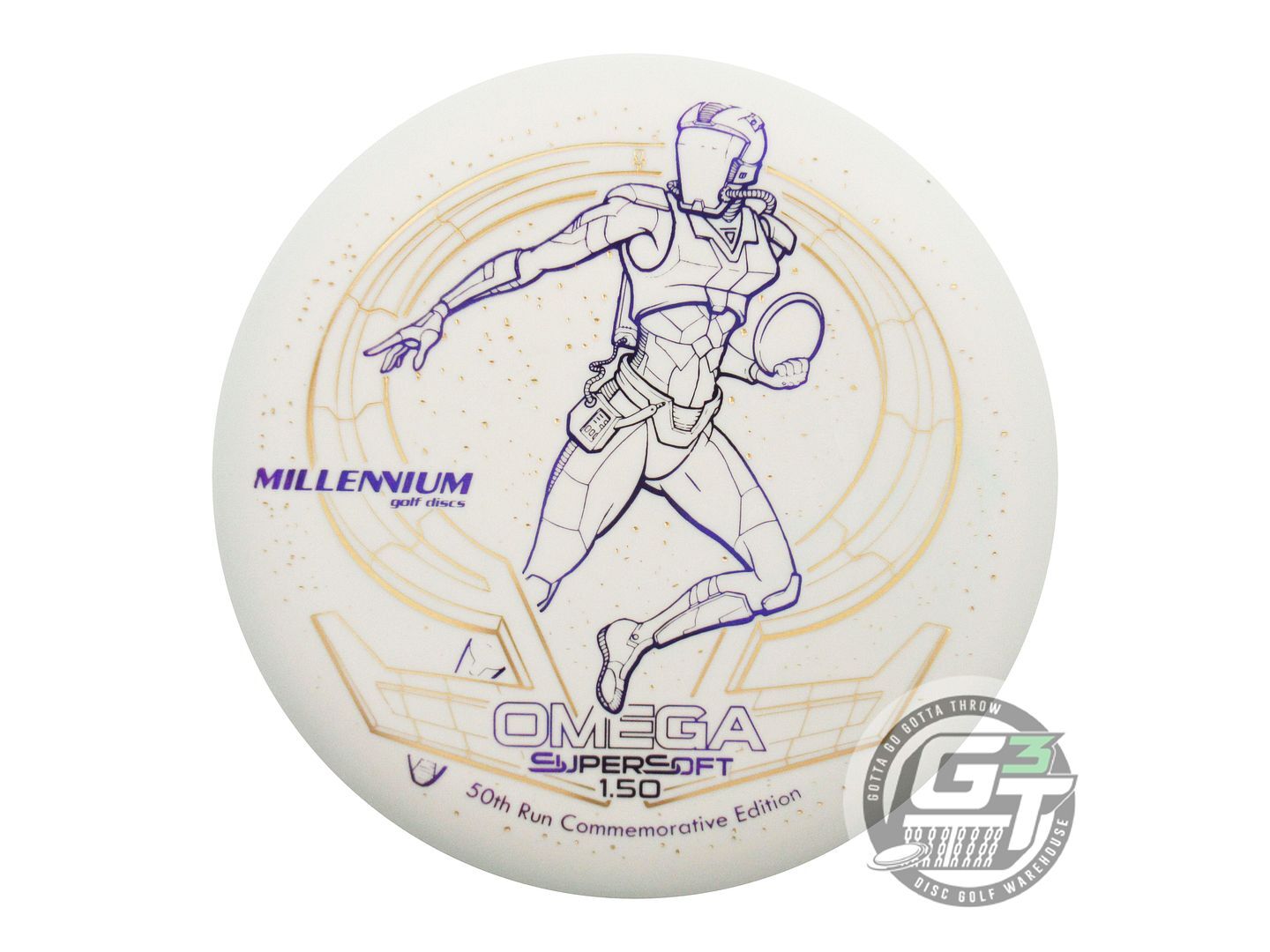 NEW Millennium XXL Standard Omega SuperSoft 171g Ivory Putter Golf Disc ...