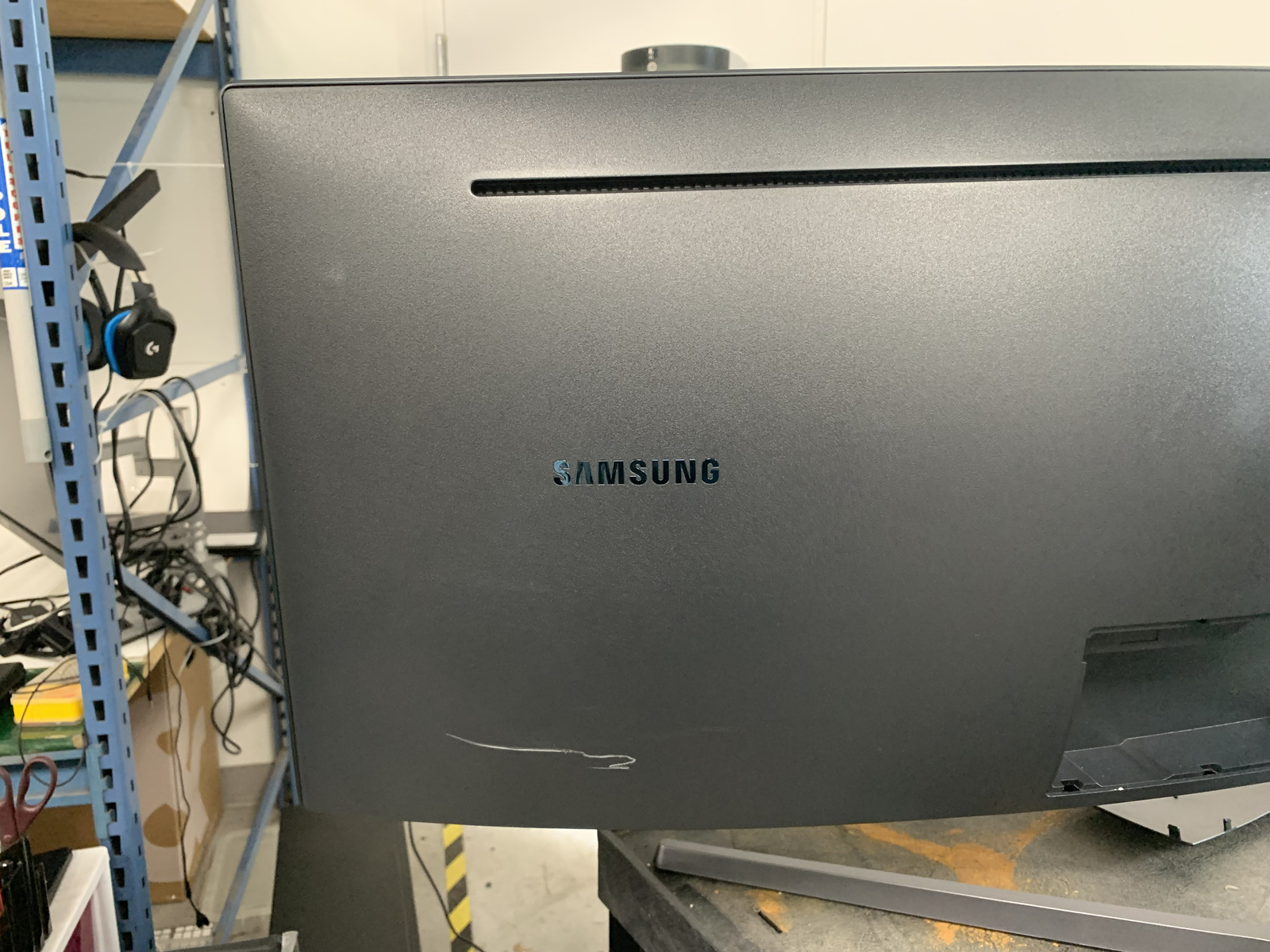 Samsung Gaming Monitor Color Display Unit Model: LC49HG90DMNXZA SCREEN ...