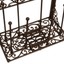 Woodside Cast Iron Boot Rack Organizer Storage Shoe Wellington Holder ...