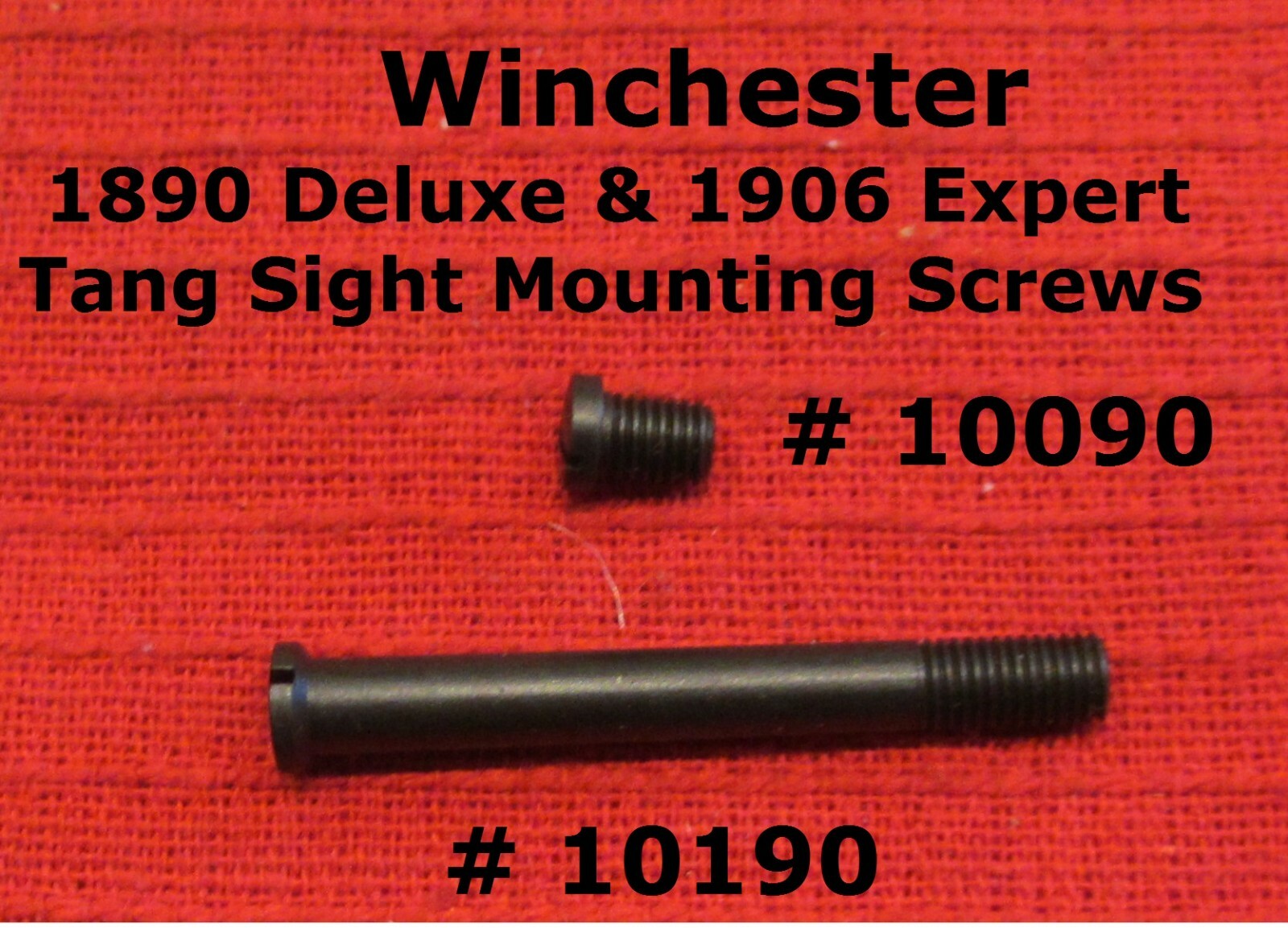 Winchester 1890 Deluxe & 1906 Expert - Marbles & Lyman Tang Sight ...