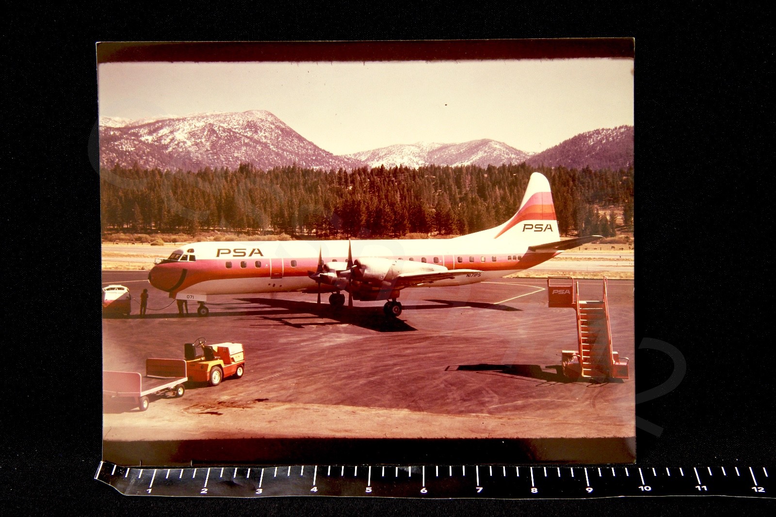 PSA Original Vintage L-188 Photograph 071 Cindy Pacific Southwest ...