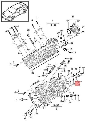 Genuine PORSCHE Throttle Control Element Valve 94810530803 | eBay