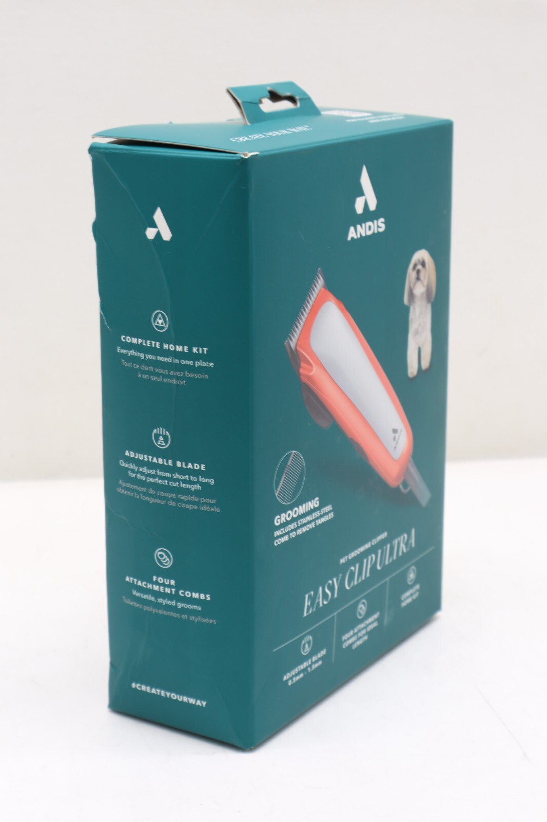 Andis RACA Easy Clip Ultra Clipper Dog Grooming Kit 60335 - Brand New ...