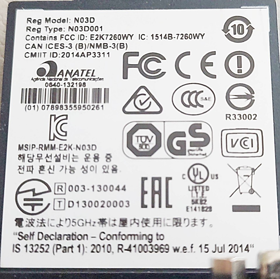 Dell Wyse N03D 3290 Intel N2807 1.58GHz 4GR 16GF WiFi ThinClient W7e ...