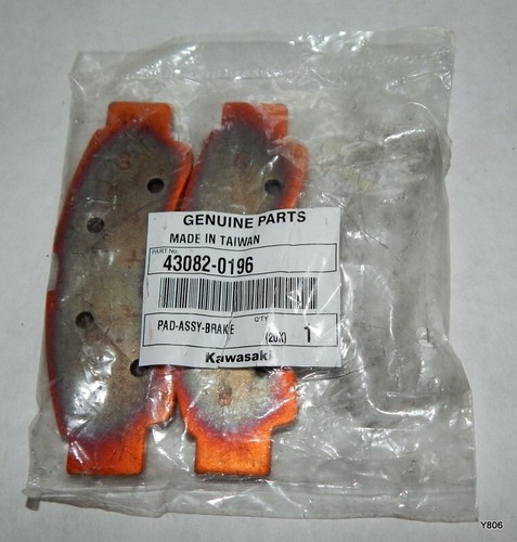 Set Kawasaki OEM 2020 2021 Teryx KRX 1000 Front Brake Pads 43082-0196 ...