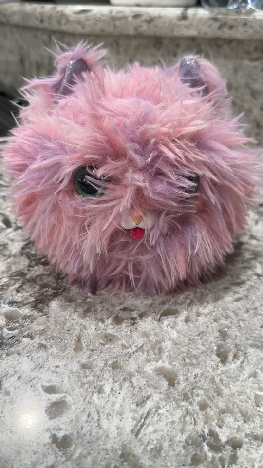Furr Fluffs Purr Fluff Toy Kitty Cat Plush Interactive Pet Surprise ...