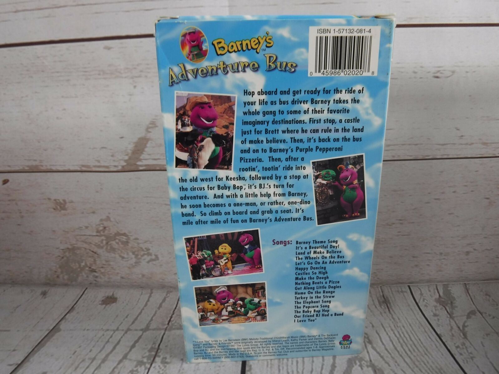 Barney - Barneys Adventure Bus (VHS, 1997) for sale online | eBay