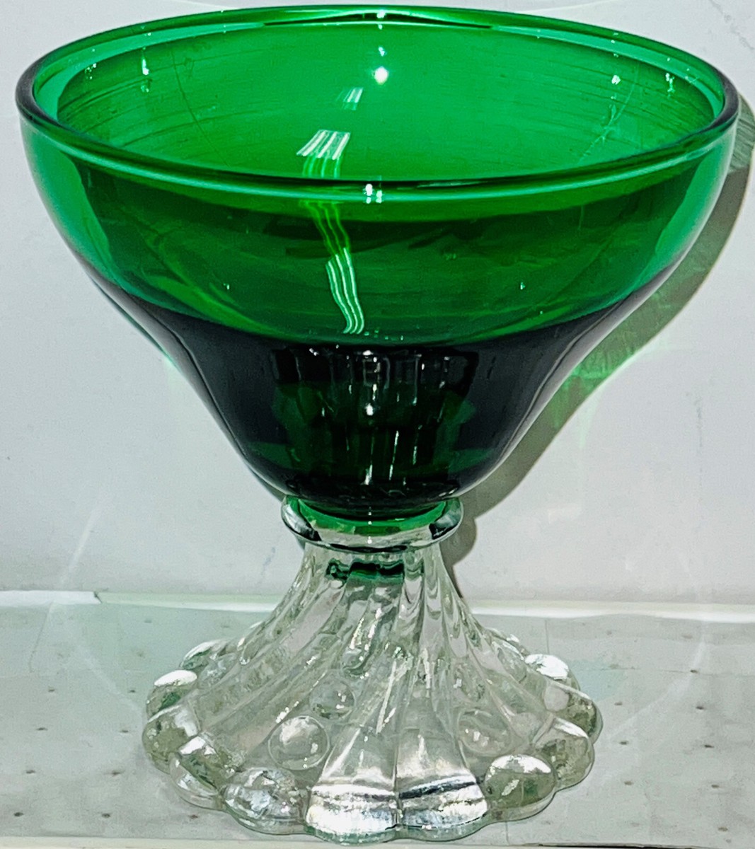 Green Glassware Anchor Hocking Burple