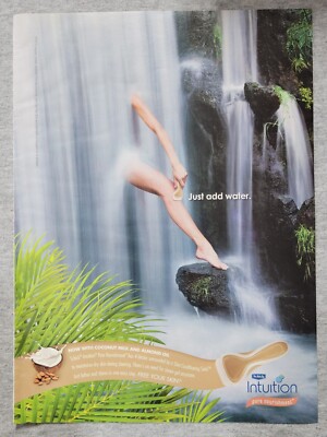 2013 Magazine Advertisement Page Schick Intuition Womens Razor ...