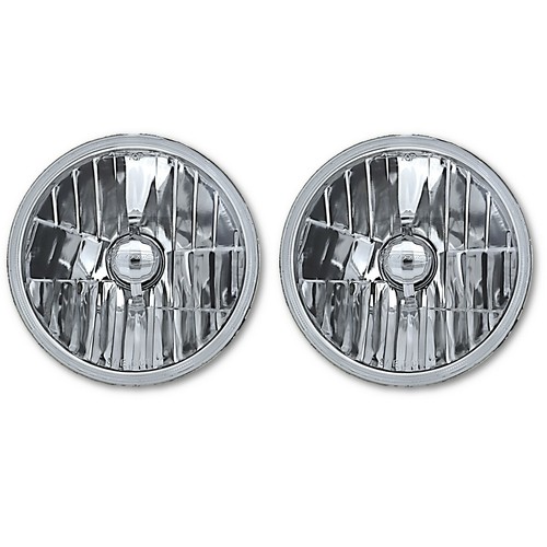 7" Halogen 24V Semi Sealed Beam Crystal Headlight Headlamp Bulbs H4 24 ...