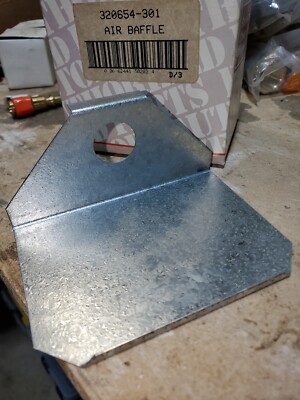 CARRIER 320654-301 Air Baffle NEW metal bracket Factory Authorized ...