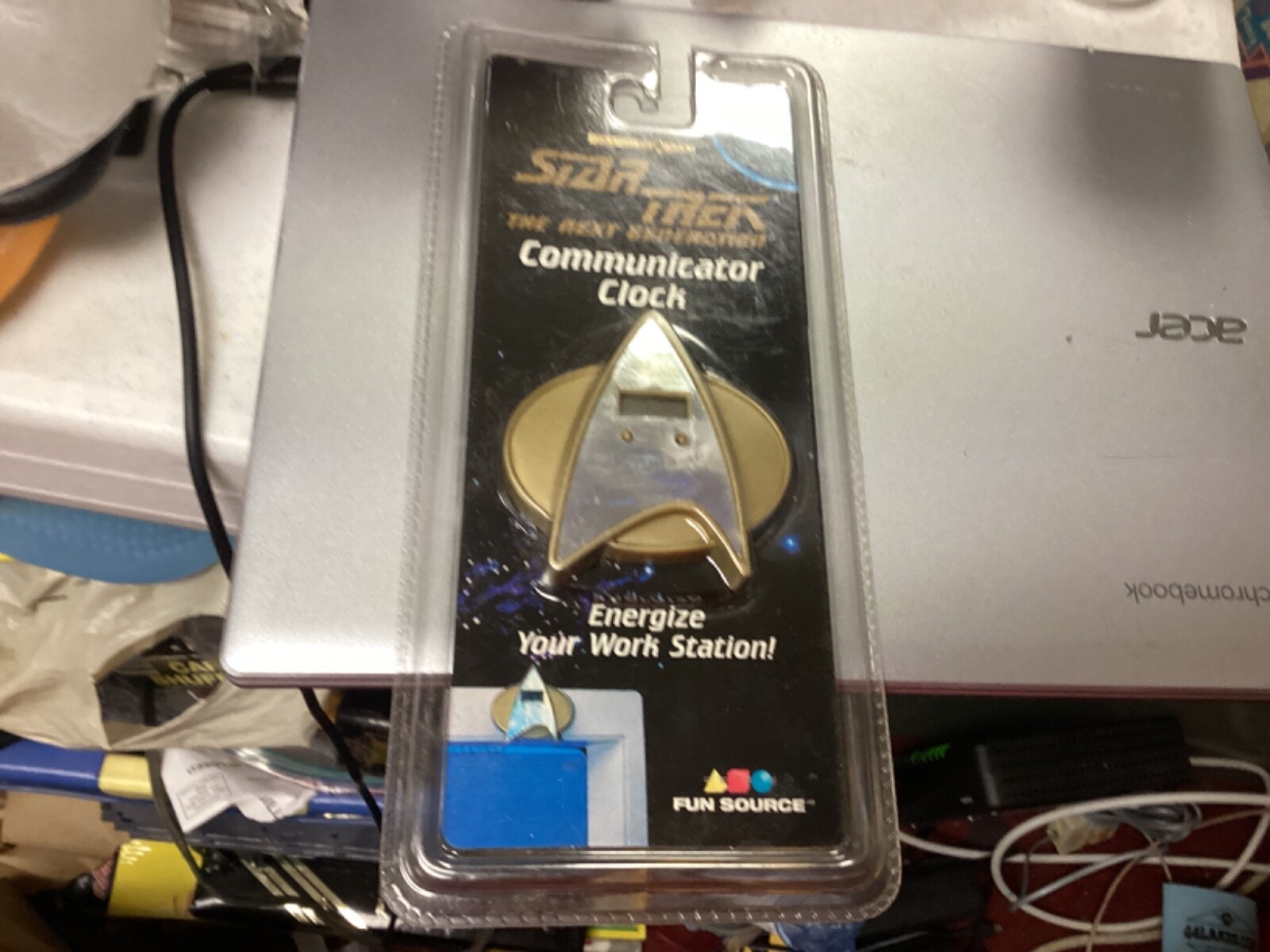 Star Trek Communicator Clock Federation Issue 1997 Next Generation | eBay