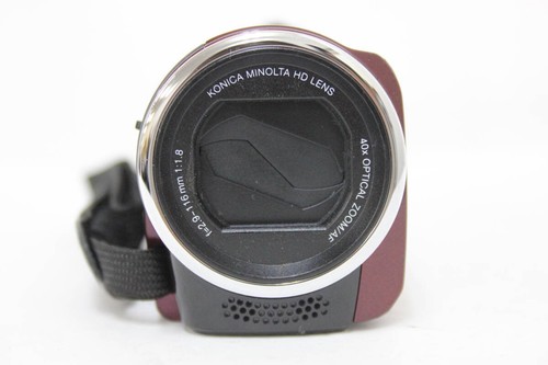 JVC Everio GZ-HM280-R Red Camcorder 40x Zoom w/ Battery Tested Works | eBay