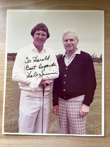 Hale Irwin Hand Signed Autograph Photo PGA Golfer US Open Winner COA ...