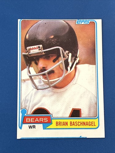 1981 Topps - #288 Brian Baschnagel. Chicago Bears | eBay