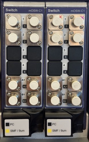 VIAVI Solution 2x 2x2 SMF Optical Switch mOSW-C1 | eBay