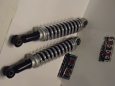 2) Mini Bike GO KART ADJUSTABLE MECHANICAL SHOCKS 12" 2" OD USA FREE ...